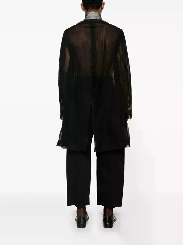 Comme Des Garçons Single-breasted Coat