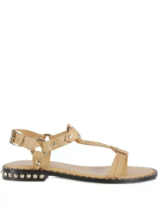 Ash Patsy T-bar Sandals - Brown