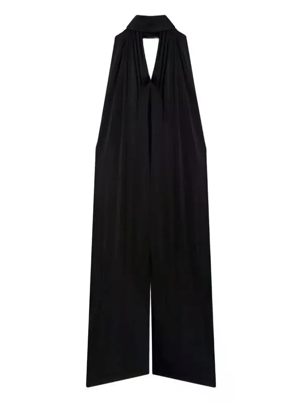 Stella McCartney Halterneck Wide Leg Jumpsuit - Black