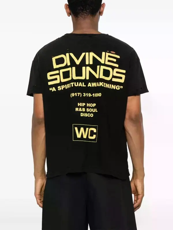 WILLY CHAVARRIA Divine Sounds Destroyed T-shirt