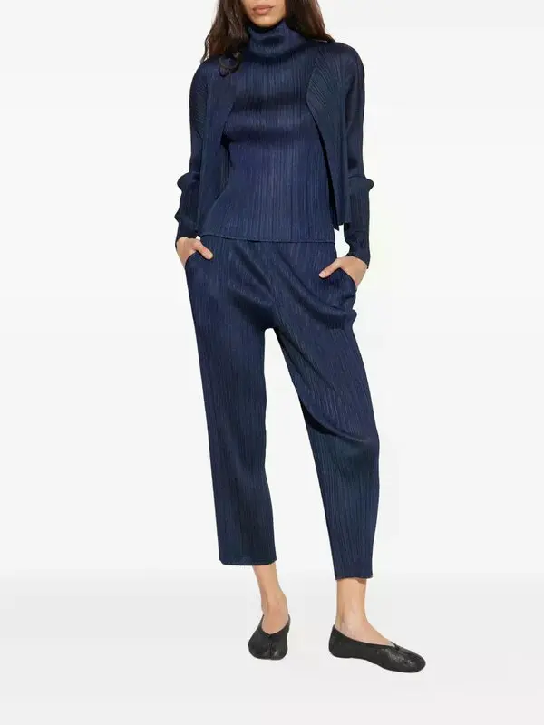 Issey Miyake Pleated Cardigan