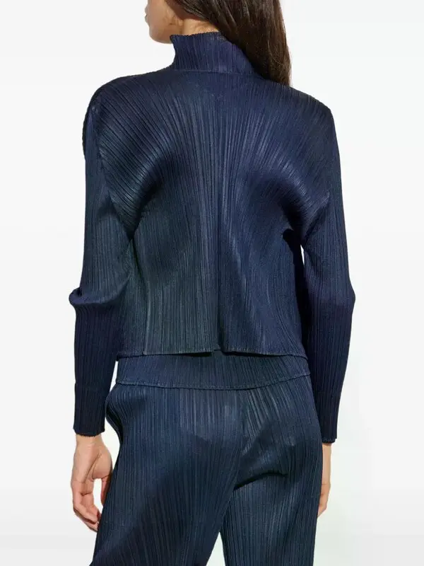 Issey Miyake Pleated Cardigan