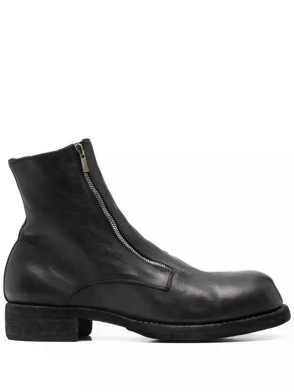 Guidi Leather Ankle Boots