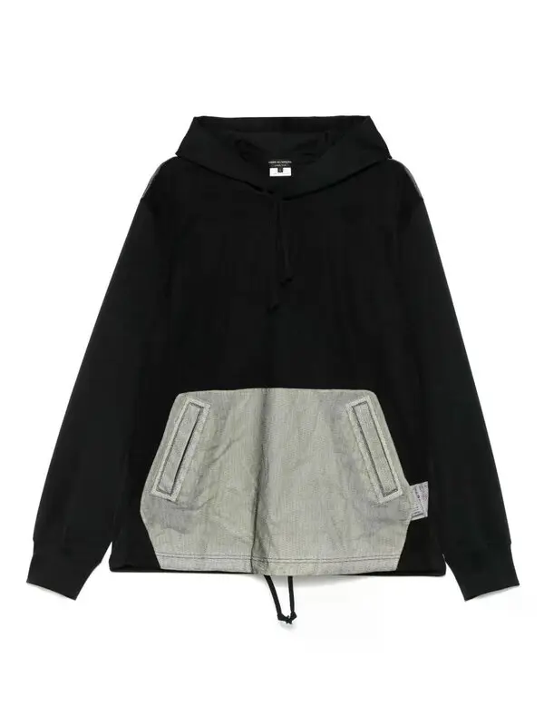 Comme Des Garçons Paneled Hoodie