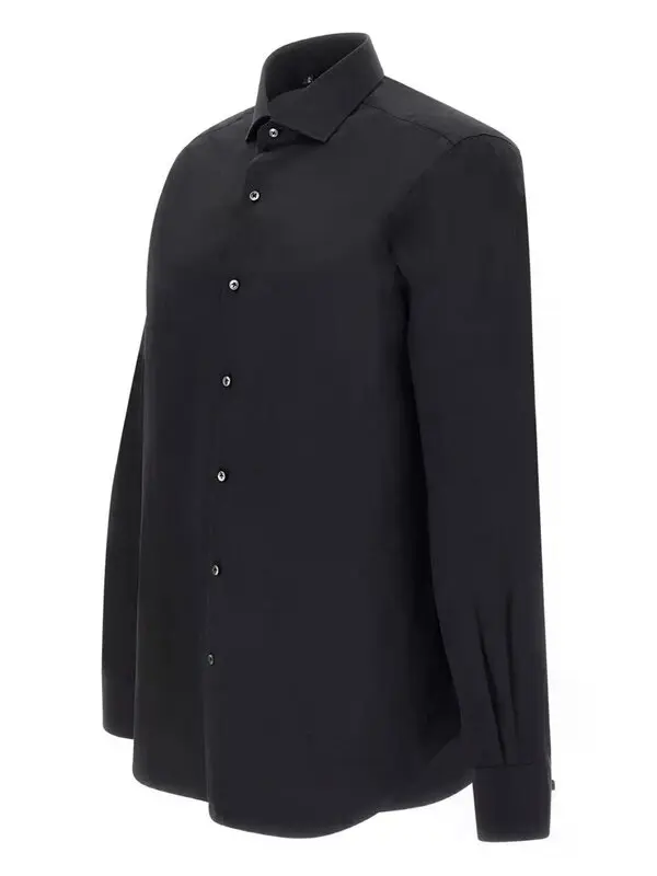 BARBA NAPOLI Long Sleeve Shirt - Black