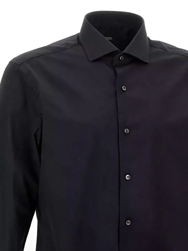 BARBA NAPOLI Long Sleeve Shirt - Black
