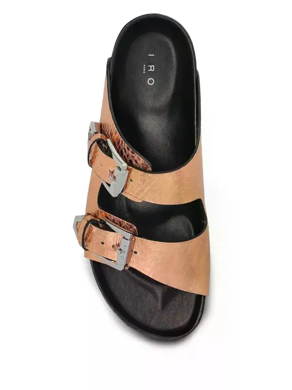 IRO PARIS Leather Slides