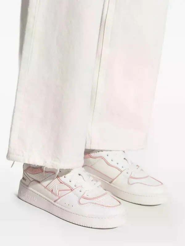 Kate Spade New York Leather Low Top Sneakers
