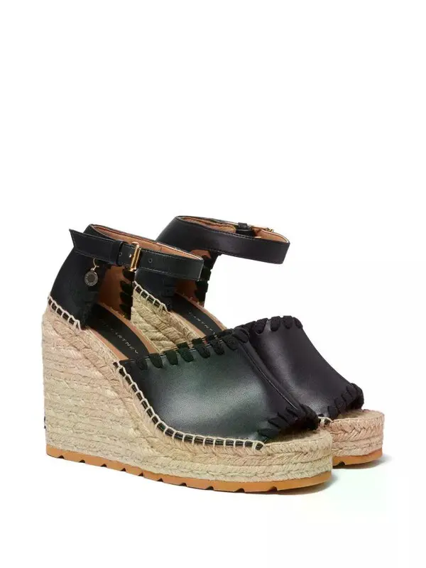 Stella McCartney 100mm Gaia Espadrilles - Black