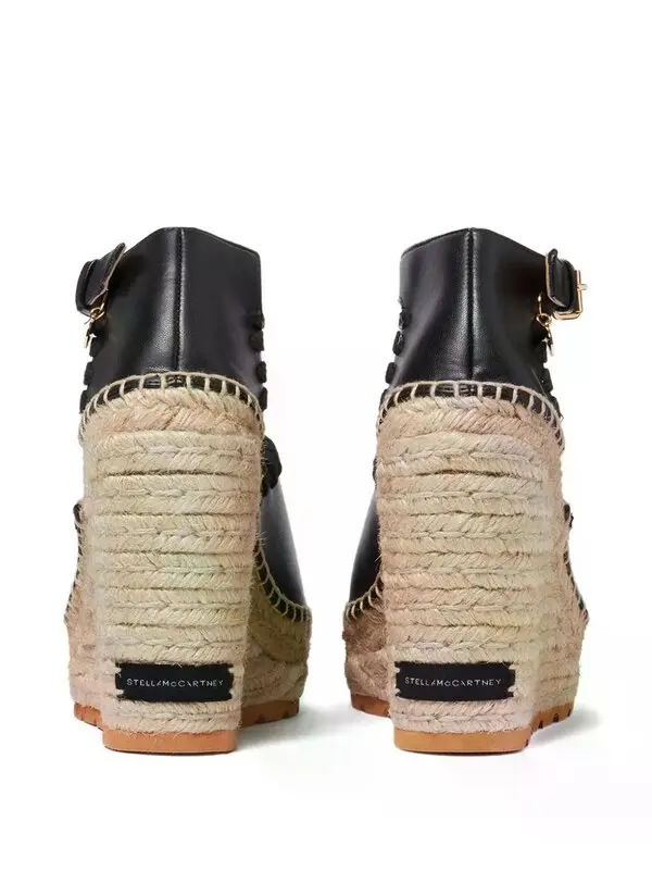 Stella McCartney 100mm Gaia Espadrilles - Black