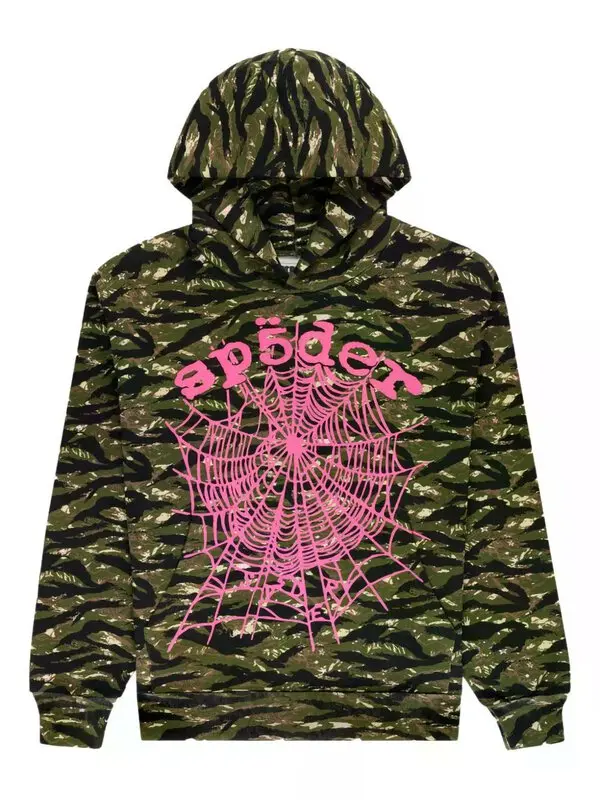 SP5DER Og Web V2 Hoodie - Green