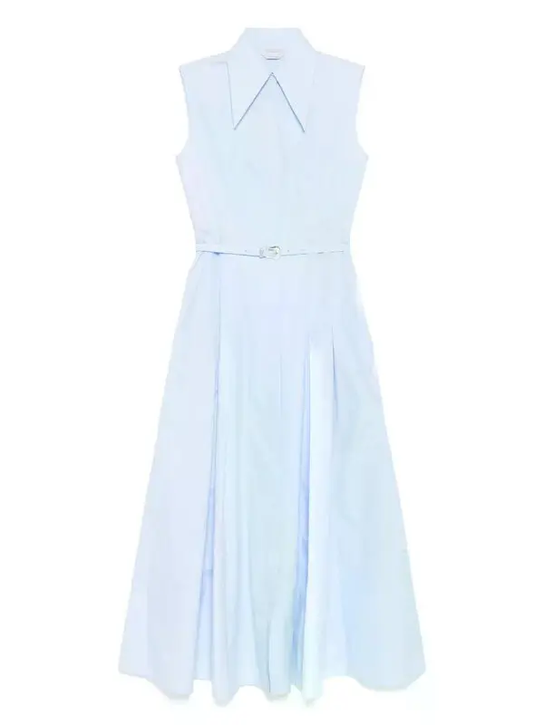Gabriela Hearst Becca Maxi Dress - Blue