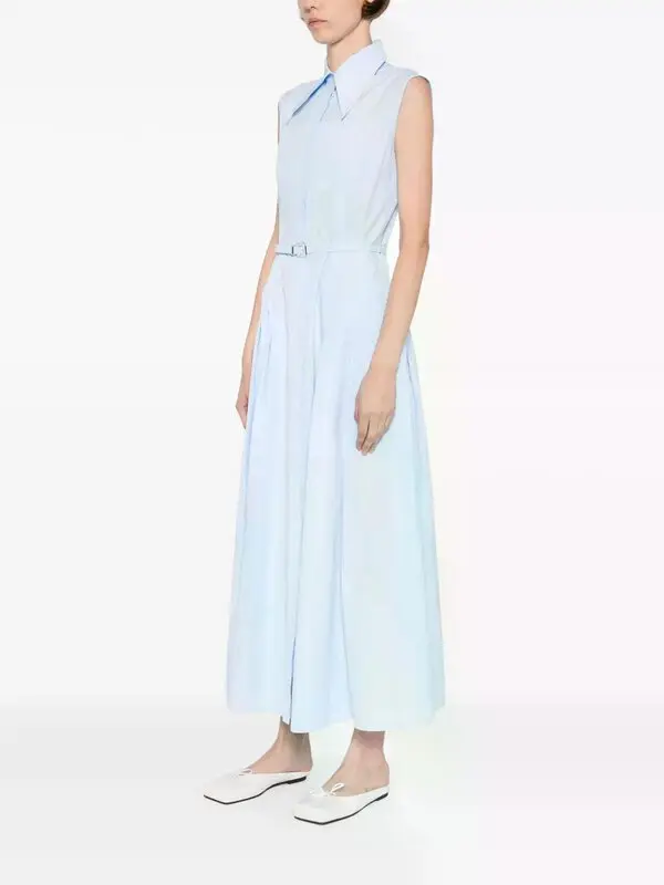 Gabriela Hearst Becca Maxi Dress - Blue