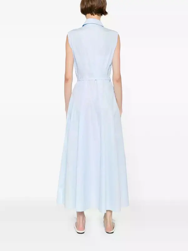 Gabriela Hearst Becca Maxi Dress - Blue