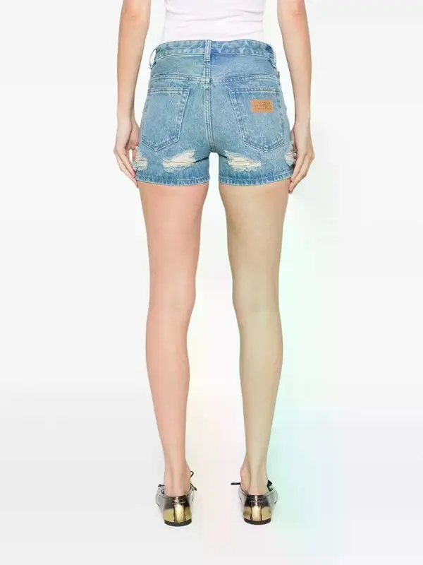 MAISON MARGIELA Ripped Denim Shorts