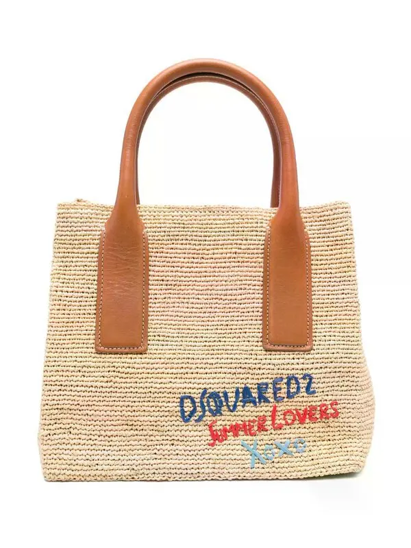 Dsquared2 Summer Lovers Tote Bag - Neutrals