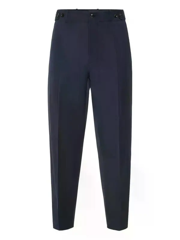 Philipp Plein Classic Fit Tapered Trousers - Blue