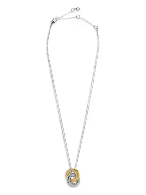 Kate Spade New York Circular Pendant Necklace - Silver