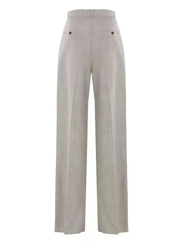 Saint Laurent Wool Wide-leg Trousers
