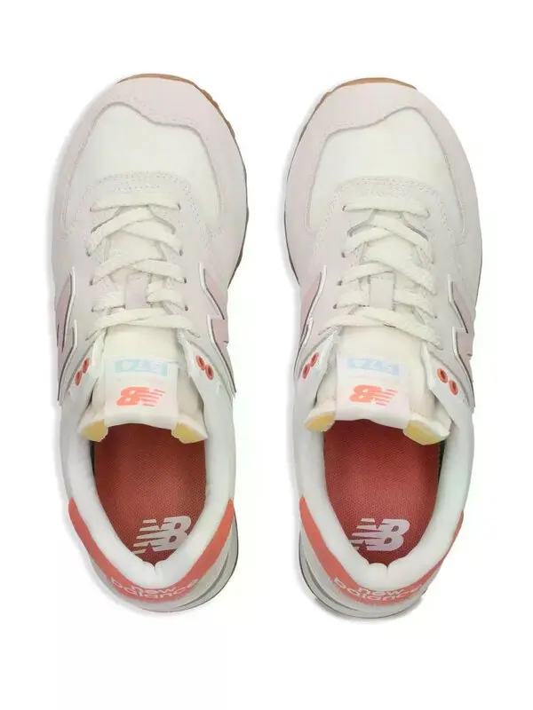NEW BALANCE 574 Lace-up Sneakers - White