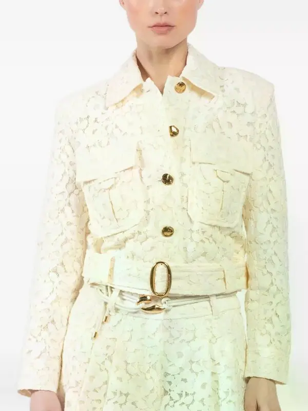 Zimmermann Cotton-blend Lace Jacket