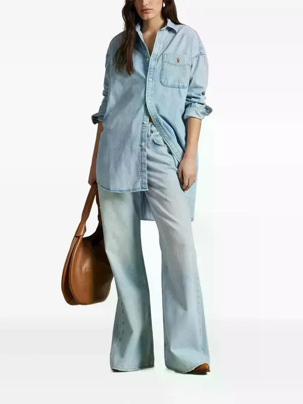 Polo Ralph Lauren Flared Leg Jeans - Blue