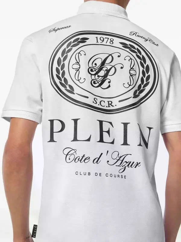 Philipp Plein Ss Club The Course Polo Shirt