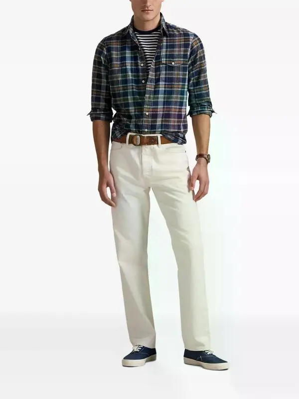 Polo Ralph Lauren Madras-check Cotton Shirt - Blue