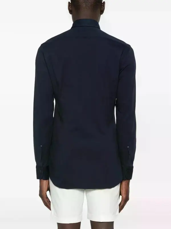 MAZZARELLI Jersey Shirt - Blue