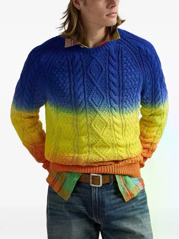 Polo Ralph Lauren Cotton Crew Neck Sweater - Blue