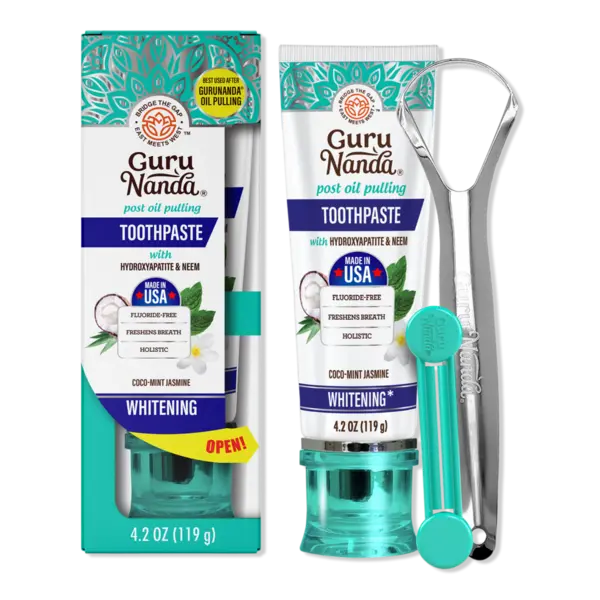 GURUNANDA Fluoride-free Neem Toothpaste - One-color