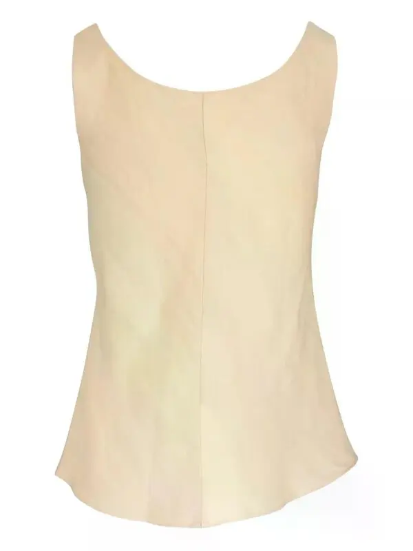 PETER COHEN Sleeveless Scoop-neck Top