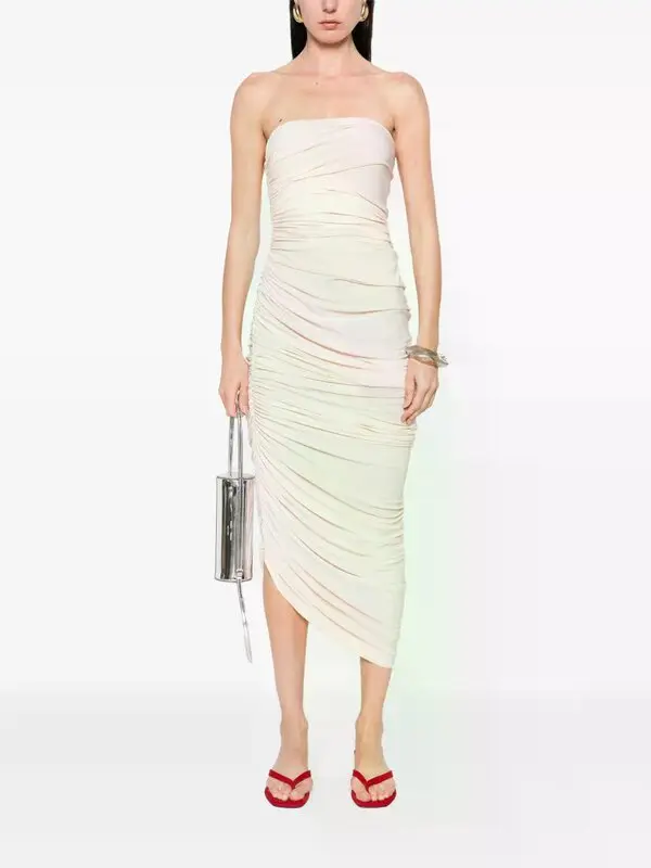 Norma Kamali Diana Midi Dress - Neutrals