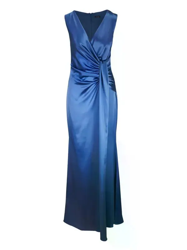 Kiton Ruched-waist Gown