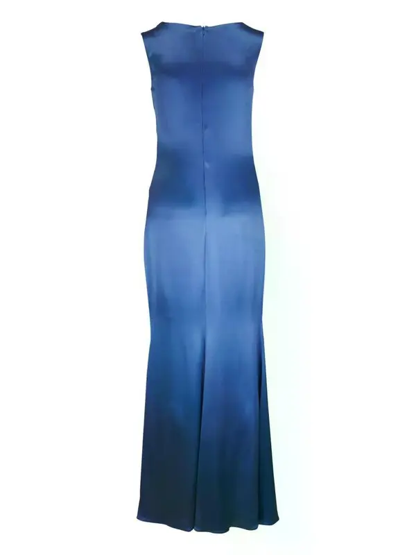 Kiton Ruched-waist Gown