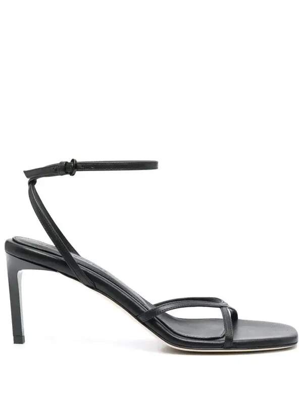 Dear Frances Criss Leather Heeled Sandals