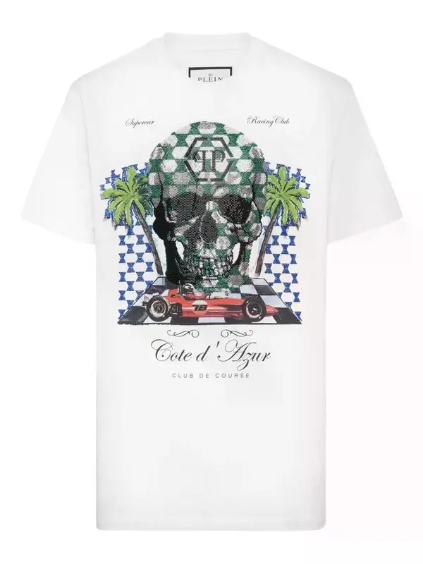 Philipp Plein Cote D'azur Stones T-shirt - White