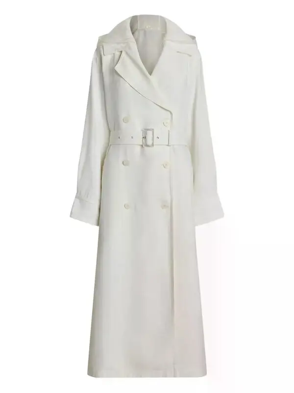 Ralph Lauren Double-breasted Belted Trench Coat