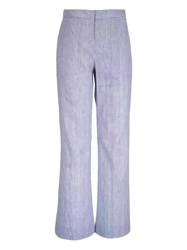 Vince Striped Flared Trousers