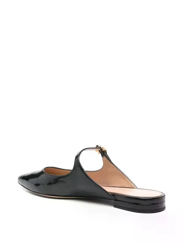 GIANVITO ROSSI Patent-leather Mules