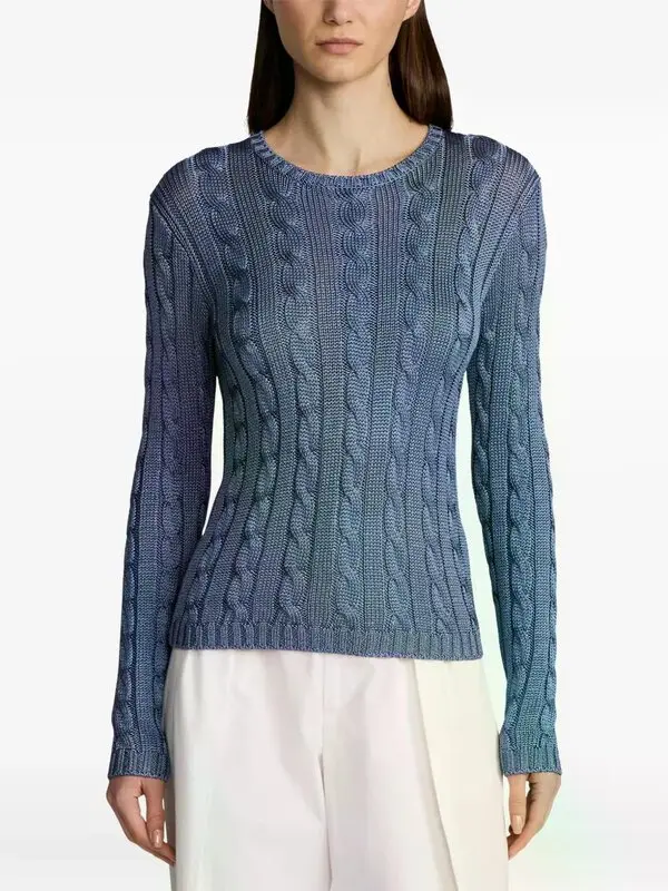 Ralph Lauren Cable-knit Sweater - Blue