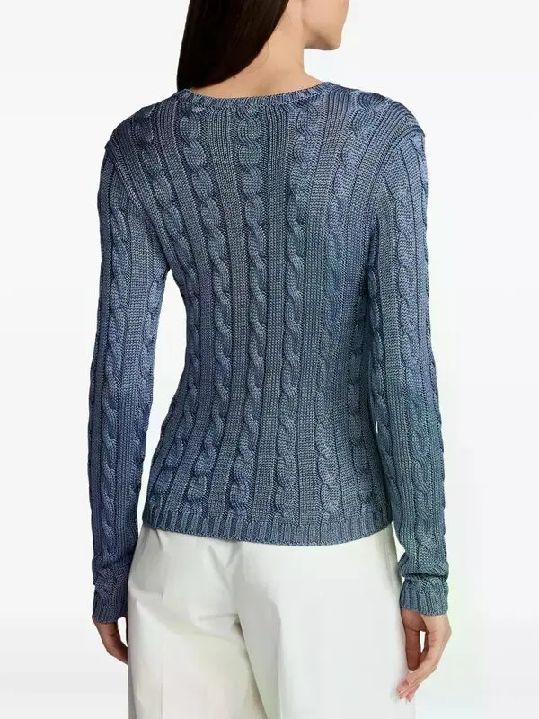 Ralph Lauren Cable-knit Sweater - Blue