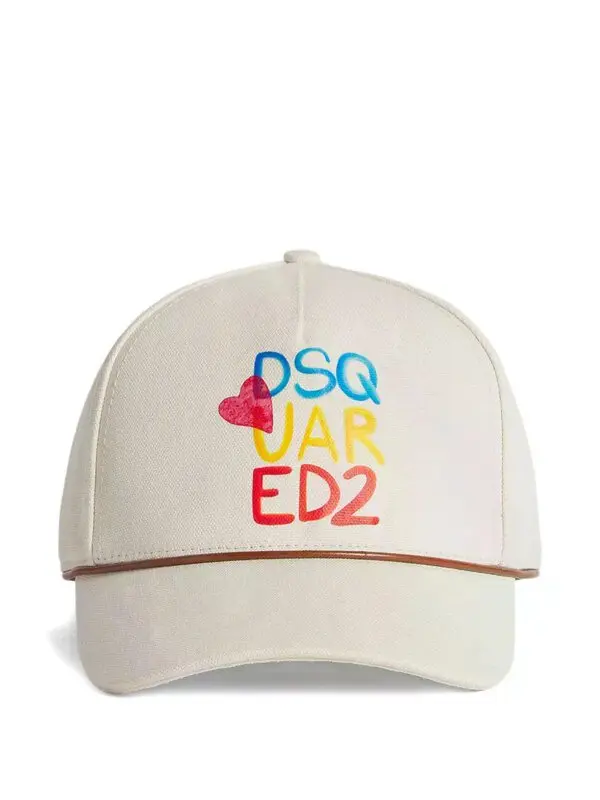 Dsquared2 Logo Cap - Neutrals