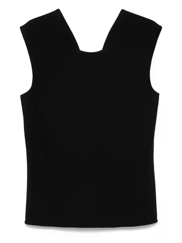 LANVIN Deep V-neck Top