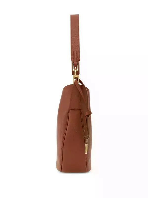 FERRAGAMO Leather Shoulder Bag - Brown