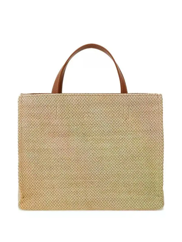 FERRAGAMO Logo-embroidered Tote Bag - Neutrals