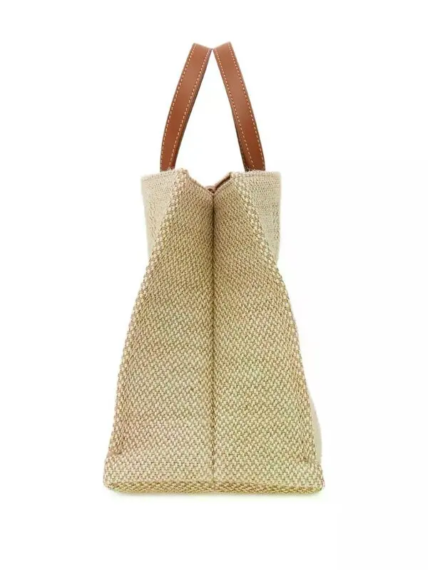 FERRAGAMO Logo-embroidered Tote Bag - Neutrals