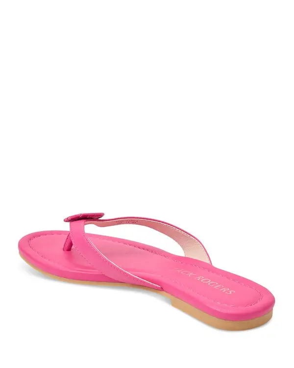 Jack Rogers Roxy Flip-flops - Fuchsia Pink