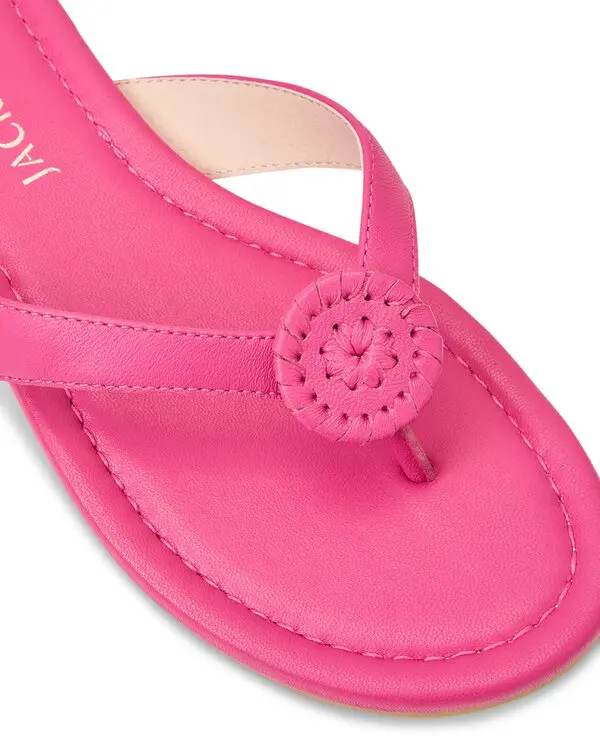 Jack Rogers Roxy Flip-flops - Fuchsia Pink
