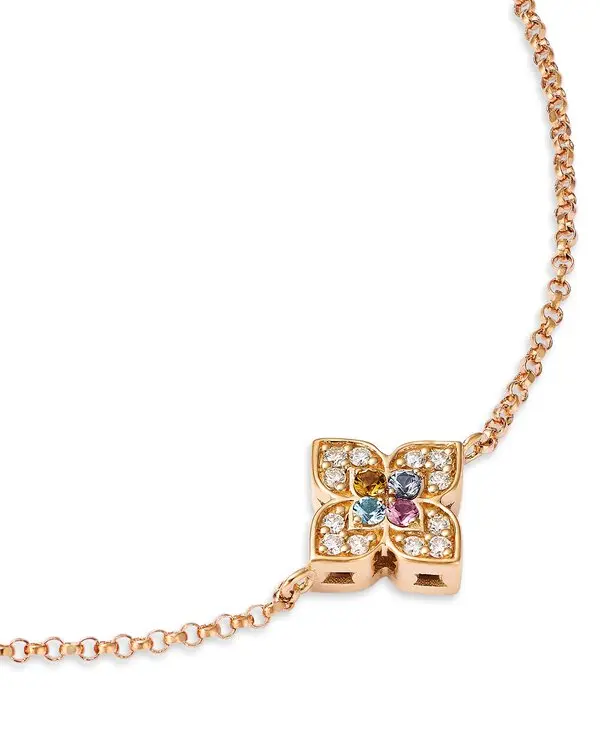 Roberto Coin 18k Venetian Princess Carnival Flower Bracelet